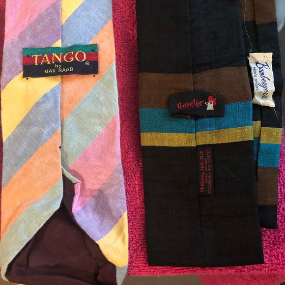 Tango | Accessories | Four Vintage Ties | Poshmark
